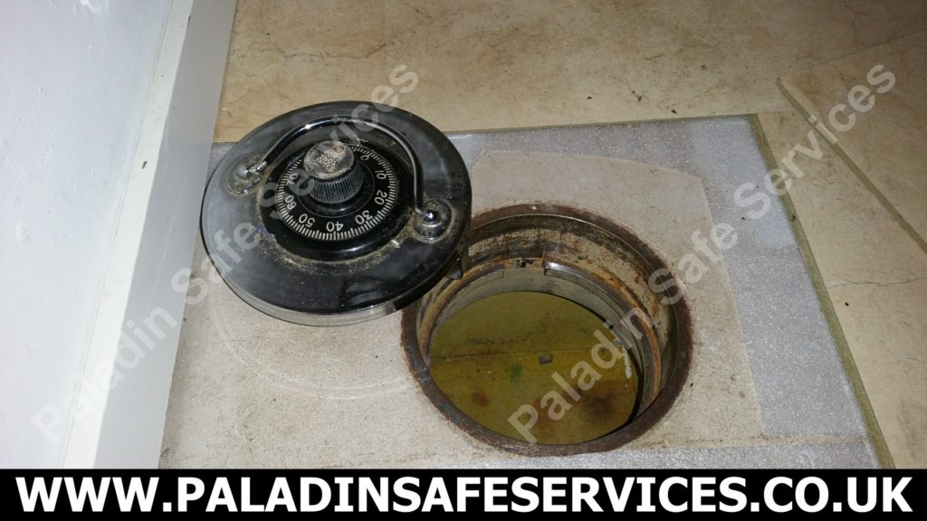 Fort Knox Underfloor Safe With Combination Lock - Paladin Safe Services