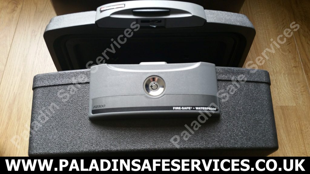 Sentry F2300 Waterproof Fire Chest Lost Keys - Paladin Safe Services