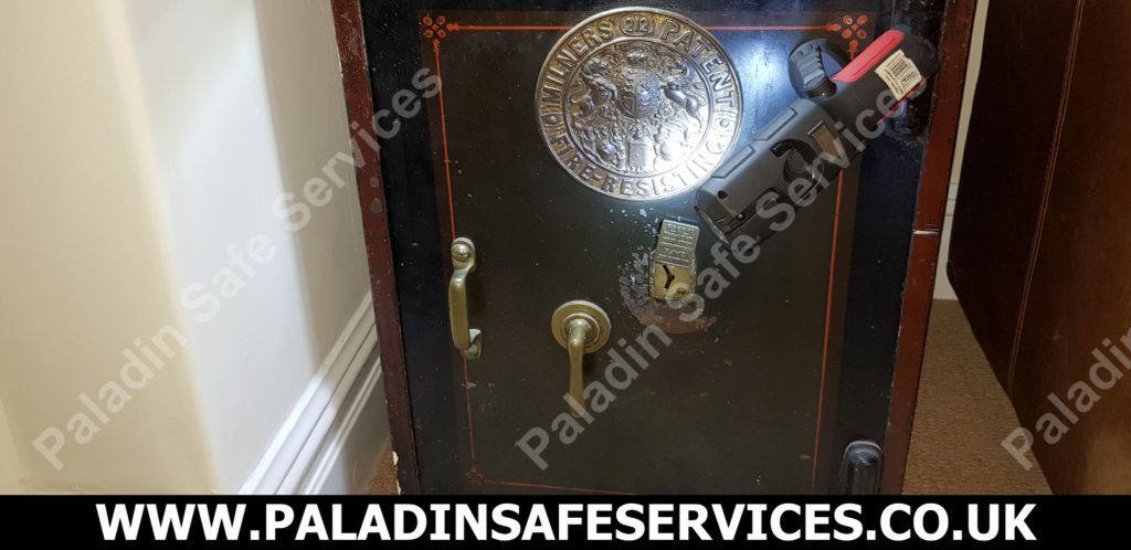 Milner 212 Safe Cracking - Paladin Safe Services