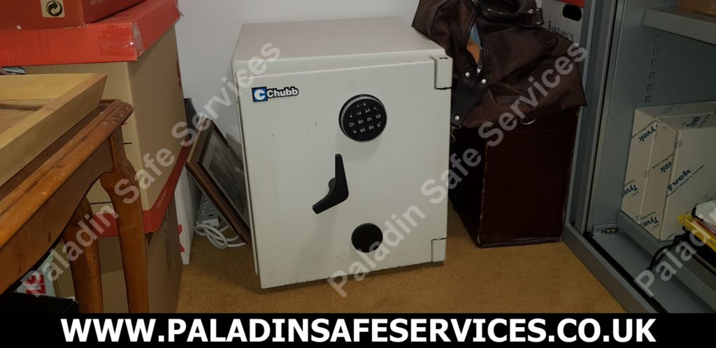Chubb Eurosafe Lost Combination - Paladin Safe Services