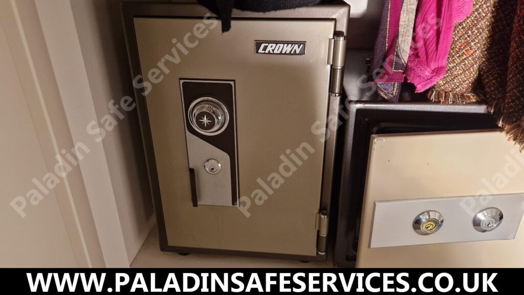 Crown Safe Lost Keys Safecracking Wales - Paladin Safe Services