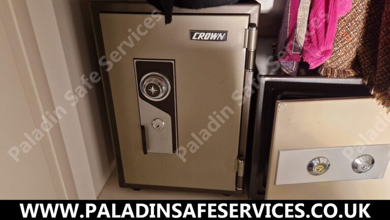 Crown Safe Lost Keys Safecracking Wales - Paladin Safe Services