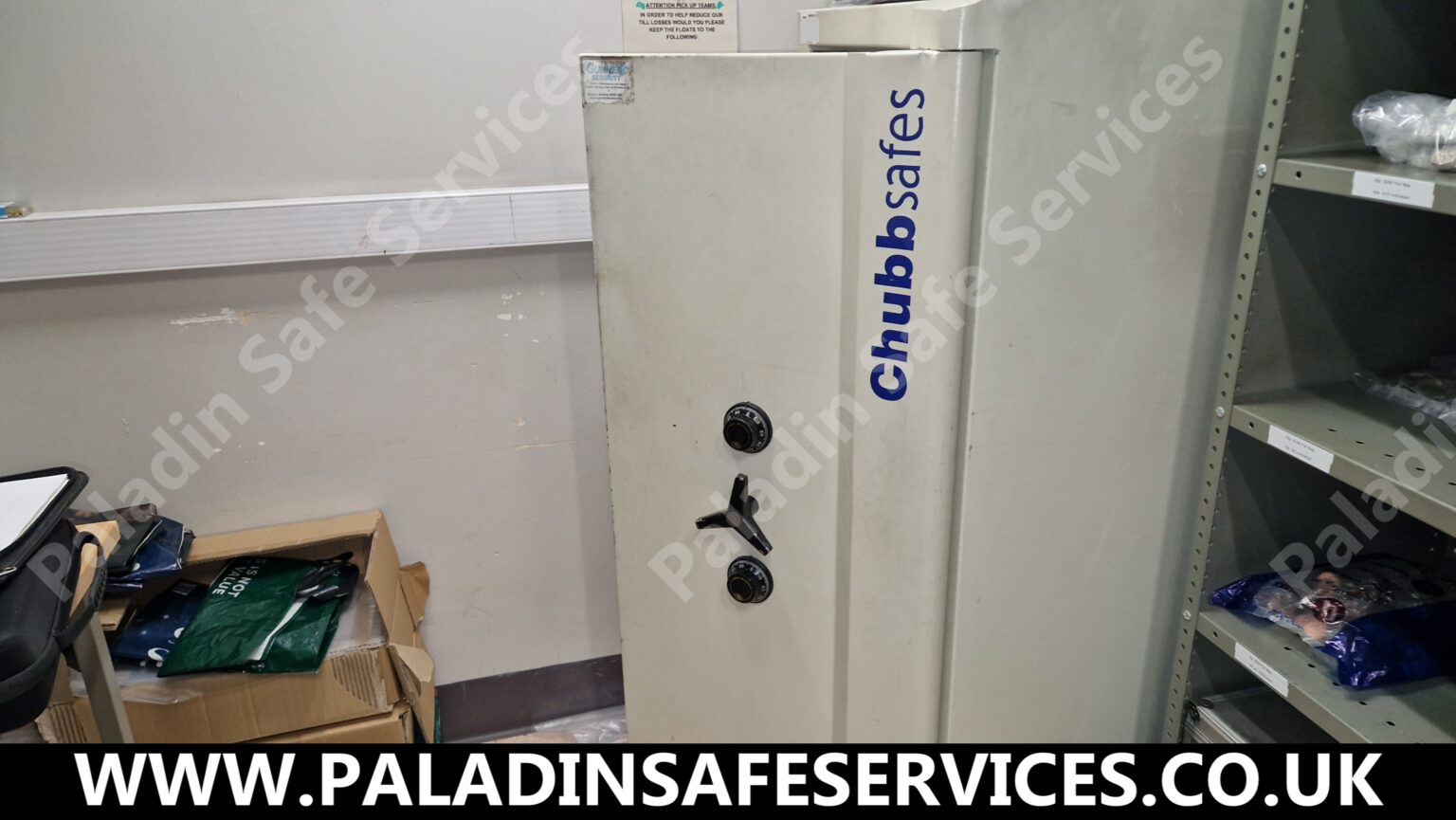 Chubb Sovereign Safe Cracker Liverpool - Paladin Safe Services